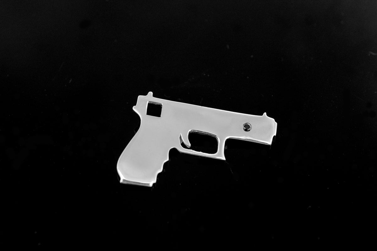 Glock Gun Pendant – nikkirossjewellery.com