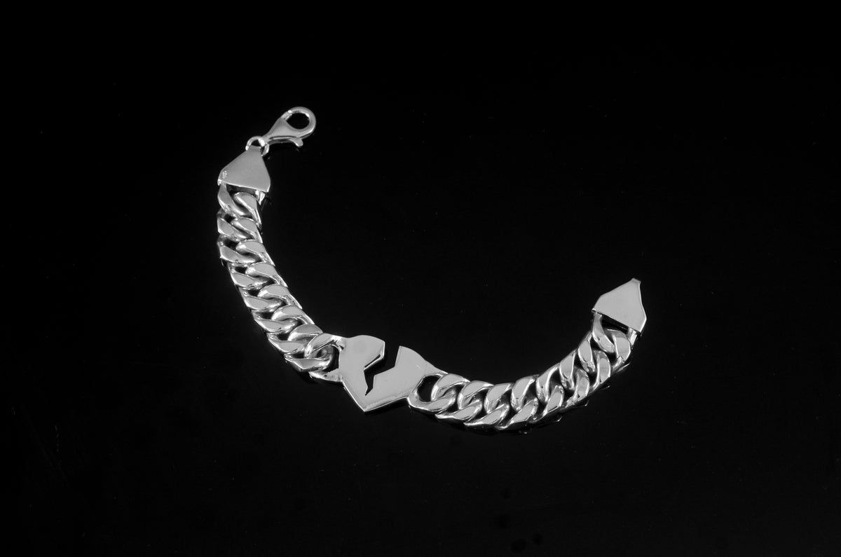 Broken heart bracelet – nikkirossjewellery.com